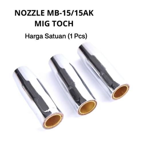 Jual Nozzle Mig Torch / Nosel Mig Co2 Torch / nozel Kepala Las Mig - Kab. Karawang - Han 99 ...