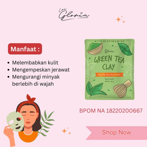 Jual Masker Wajah Organik BPOM Lea Gloria Greentea Clay 20gr - 20gram - Kota Magelang - Lia's ...