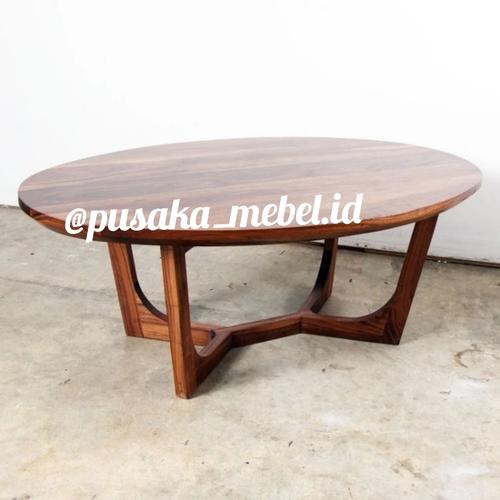 Jual meja makan oval minimalis kayu jati, meja makan minimalis kayu ...