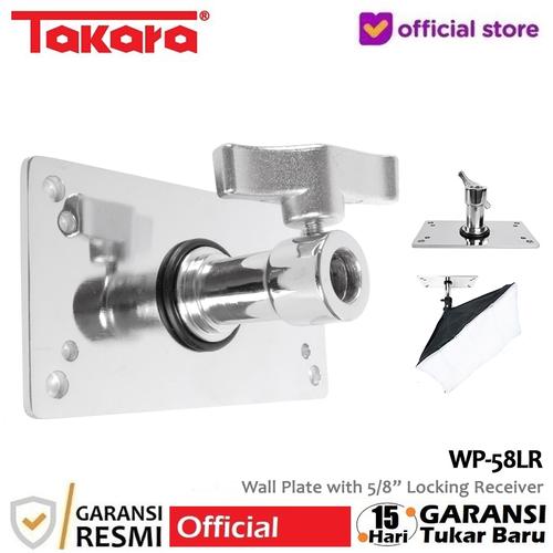 Jual Takara WP-58LR Wall Plate with 5/8" Locking Receiver - Jakarta ...