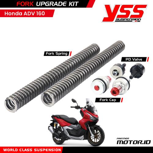 Jual YSS FRONT FORK UPGRADE KIT HONDA ADV 160 UPGRADE KIT SHOCK DEPAN ...