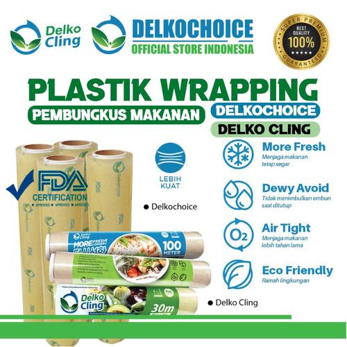 Jual Plastik Cling Wrap Bungkus Makanan FOOD GRADE Wrapping FDA ...