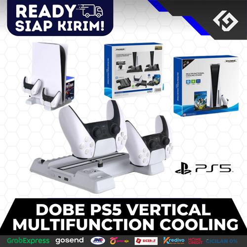 Jual PS5 Dobe Vertical Cooling Fan / Pendingin Multifunctional Stand PS ...