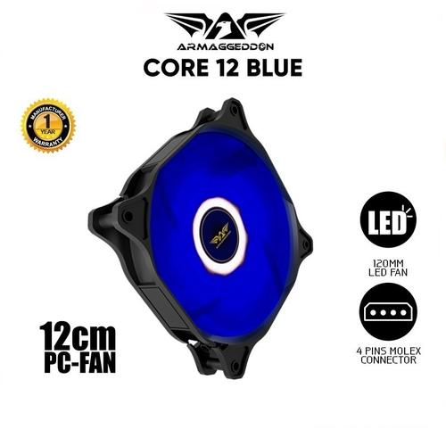 Jual Fan Armaggeddon CORE 12 12cm Fan PC Armageddon 120mm Blue Red ...