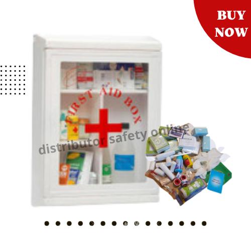 Jual Kotak Obat P3K Dinding Isi Lengkap First Aid Kit MC11 - ISI ...