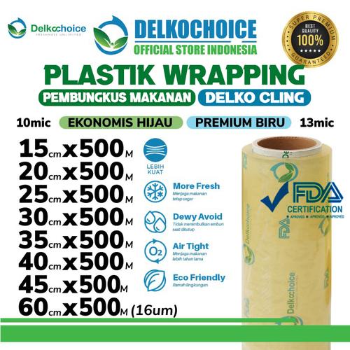 Jual Plastik Cling Wrap JUMBO FOOD GRADE FDA Wrapping Makanan ...
