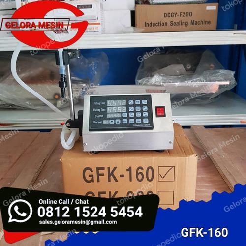 Jual Mesin Isi Cairan Otomatis 1 Nozzle - Mesin Filling Liquid GFK-160 - Jakarta Barat - Gelora ...