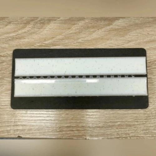 Jual Mosaic Keramik Pottery Long Striped Concave Snowy Nara Ivory 30x30 ...