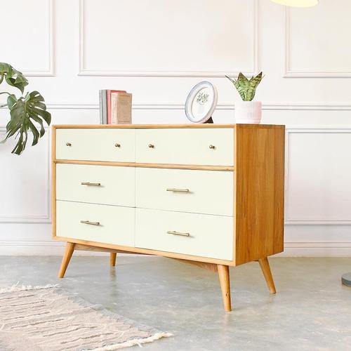 Jual cabinet drawer minimalis modern kayu jati, bufet laci minimalis ...