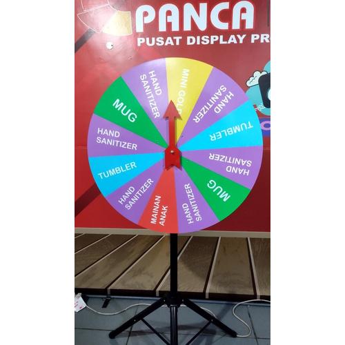 Jual Tripod Roda Keberuntungan / Roda Undian Custom / Tripod Undian ...