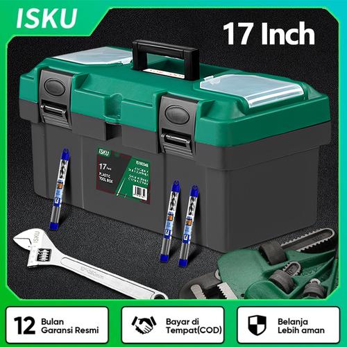 Jual Box Perkakas Tool Box ISKU 17'' Bahan PP Tahan lama Toolbox ...