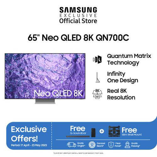 Promo Samsung Smart TV Neo QLED 8K QN700C - 65 Inch Cicil 0% 3x - Kab ...