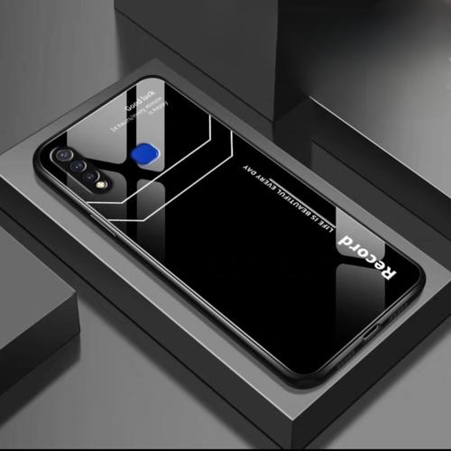 Jual Case Vivo Y12 casing tempered glass fashion casing back cover ...