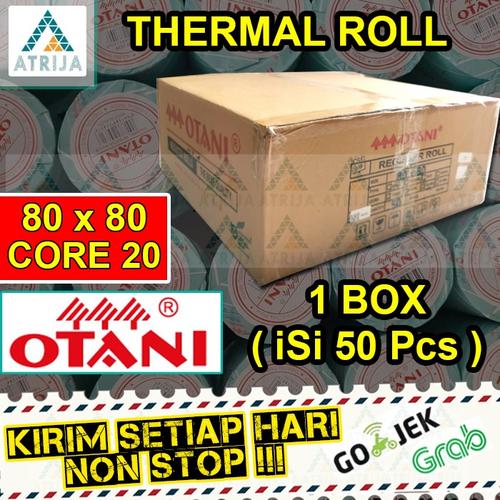Jual Thermal Roll Otani 80x80 Core 20 - 1 Box (50 Roll) - Jakarta Utara ...