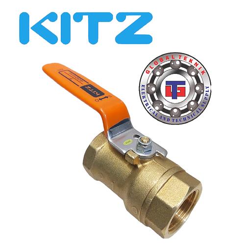 Jual BALL VALVE KITZ 1" KUNINGAN 400 WOG ORIGINAL - STOP KRAN KITZ 1 ...