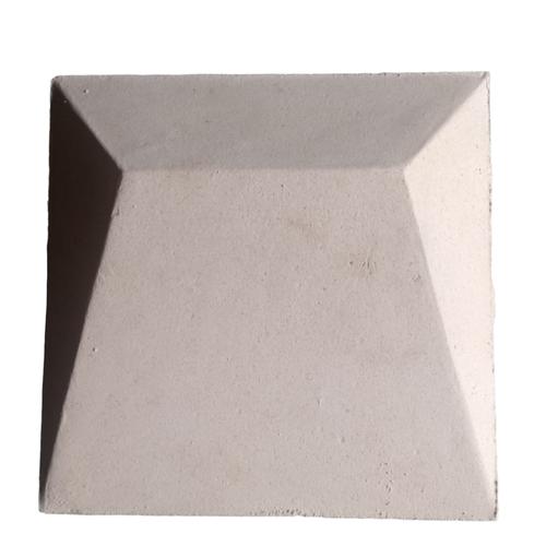Jual wall panel dinding beton 3D motif piramid - Putih - Kota Tangerang ...