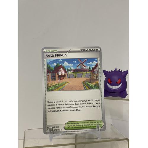 Jual Kota Mukun 070/073 Kartu Pokemon Indo - Hantaman Triplet sv1a TCG ORI - Kota Surabaya ...