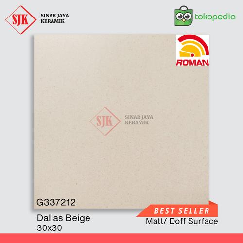 Jual Keramik ROMAN G337212 Dallas Beige 30x30 KW1 Keramik Roman 30x30 ...