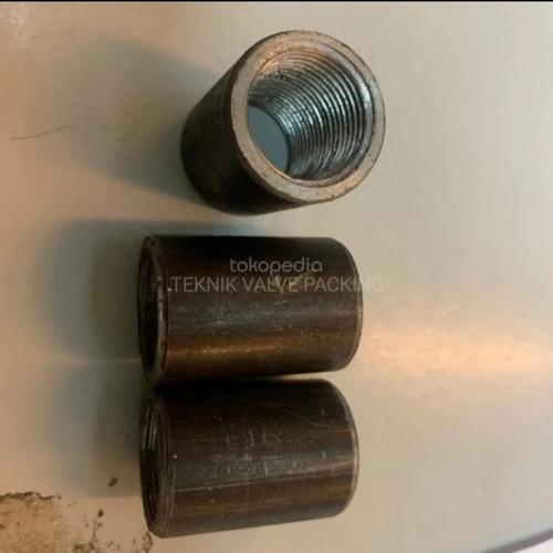Jual Socket Carbon Steel drat 1/2" inch / Sock Drat Dalam Besi Class ...