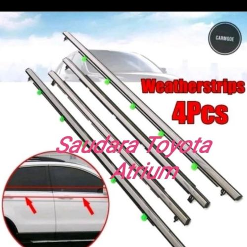 Jual PELIPIT LIST KARET KACA LUAR HONDA CRV GEN 4 2013 2014 2015 2016 4 ...