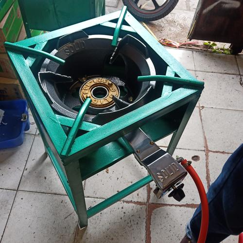 Jual kompor gas api besar kompor gas 5b solid otomatis plus rangka ...