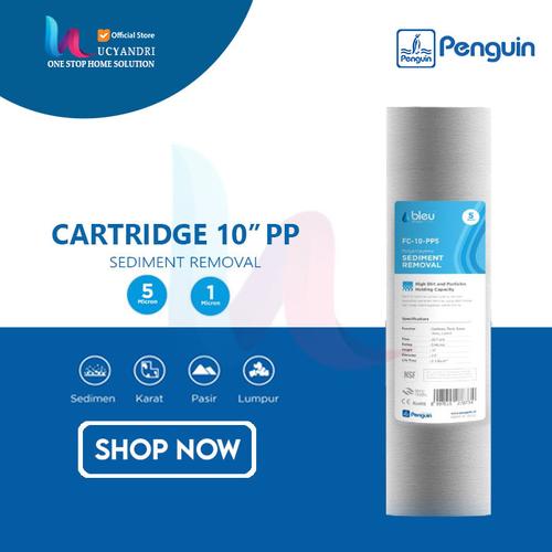 Jual Cartridge Filter PENGUIN PP Sedimen Ukuran 10 Inch - Sedimen ...