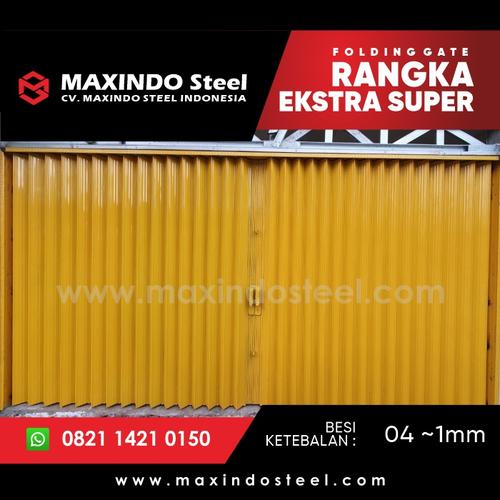 Jual Folding Gate Besi Tipe Ekstra Super / Pintu Lipat Toko - Besi 04mm ...