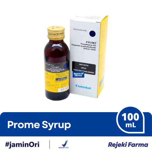Jual Prome Obat Batuk Sirup 100 mL- Syrup Anak-anak & Dewasa Interbat ...