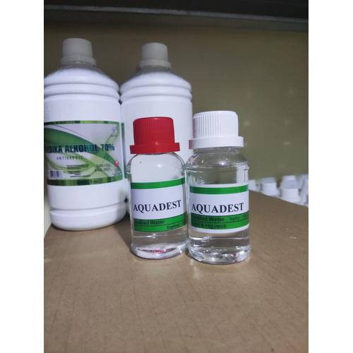 Jual Aquades 100 ml / Aquadest 100Ml/ Aquabides 100 ml P3K - Kab ...