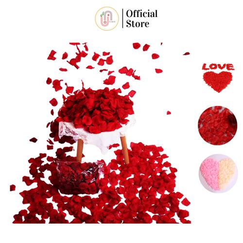 Jual Tanaman Hias Kelopak Bunga Mawar Tabur Artificial Dekorasi Wedding ...