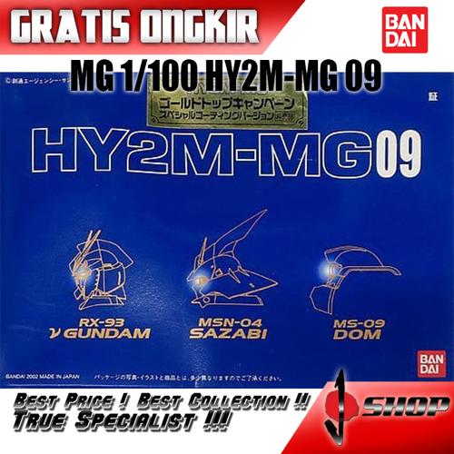 Promo MG 1/100 HY2M-MG09 (NU GUNDAM,SAZABI & DOM HEAD) - Kota Semarang ...