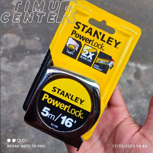 Jual Meteran 5 Meter Stanley Power Lock Measuring Tape 5M - Jakarta ...
