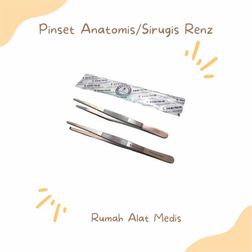 Jual Pinset Anatomis / Sirugis Renz 14cm - Sirugis - Jakarta Timur ...