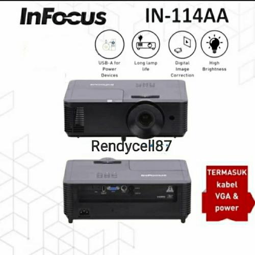 Jual Projector INFOCUS IN114AA XGA 3800 Ansi Lumens_Pengganti IN114XV ...