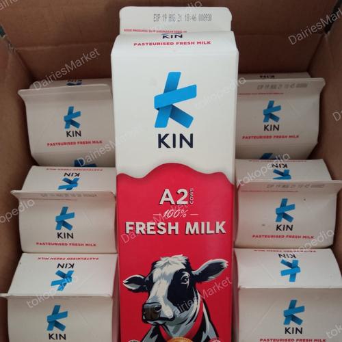 Jual KIN FRESH MILK VIT A2 | SUSU KIN FRESH MILK 1 LITER - 1 KARTON ...