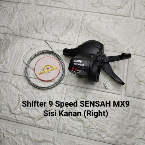 Jual Shifter Right 9 Speed SENSAH MX9 Operan Kanan Sepeda MTB Folding ...