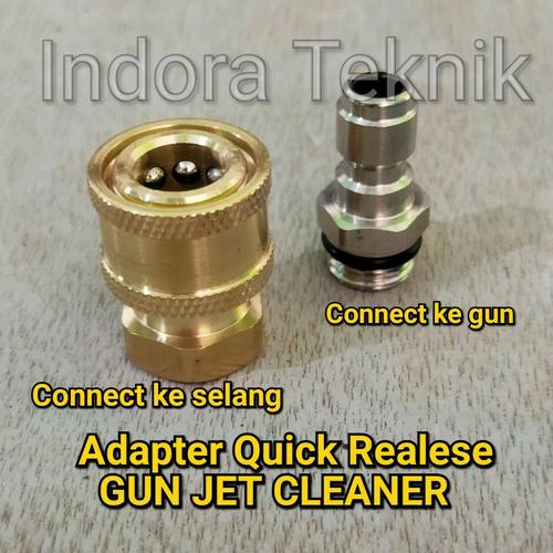 Jual Adapter Quick Release Jet Cleaner Pressure Washer Spare Part ...