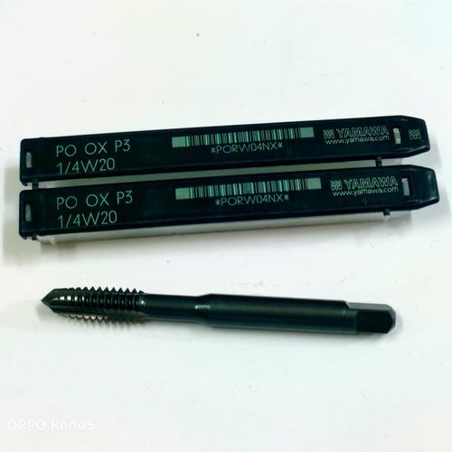 Jual PO OX P3 1/4W20 YAMAWA Tap Mesin inchi Original Made in Japan ...
