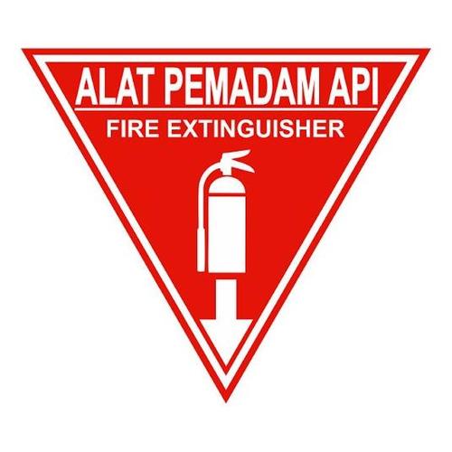 Jual Puas Sign Rambu APAR 35x35 cm. Plat acrylic. Rambu Alat Pemadam ...