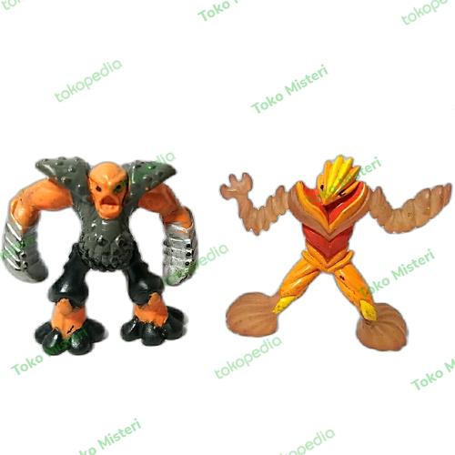 Jual Monster Fossil Mythos Nightmare Fire Flame Lava Volcano Gormiti ...
