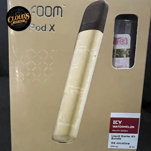 Jual FOOM POD X BRILLIANT GOLD BUNDLING - ICED TEA - Kota Medan ...