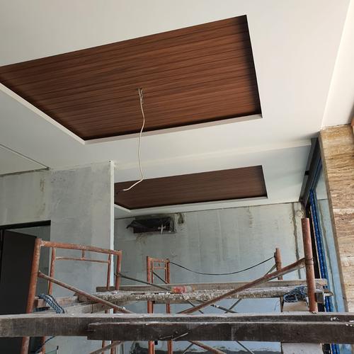 Jual plafon pvc motif kayu kombinasi gipsum - Kota Bekasi - inti ...
