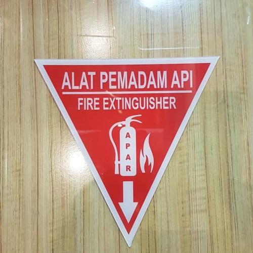Jual AKRILIK ALAT PEMADAM API 20X20CM / RAMBU K3 / SAFETY SIGN APAR ...