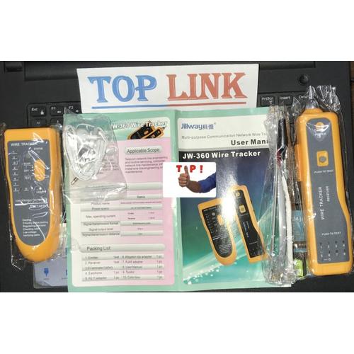 Jual WIRE TRACKER JW 360 TOP QUALITY TONE CHECKER LAN TESTER RJ45 ...