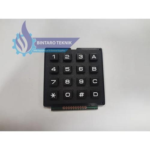Jual Keypad Timbul 4x4 Arduino Keypad Plastik Hitam Exclusive - Kota ...