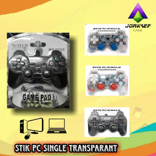 Jual STIK /GAME PAD / STICK PS LAPTOP KOMPUTER Single - Transparan ...