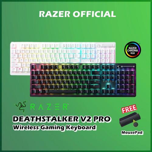 Promo Razer DeathStalker V2 Pro Low Profile Wireless Keyboard Death ...