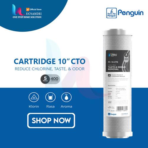 Jual Cartridge Filter PENGUIN CTO Carbon Ukuran 10 Inch - Packing ...
