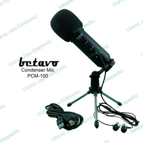 Jual Microphone Condenser Betavo PMC-100 Mic Condenser USB Original - Jakarta Barat - Utama Jaya ...