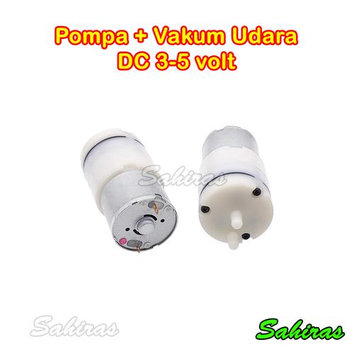 Jual Aerator Pompa Udara + Vakum DC 3-6 Volt Vaccum Pump Mini Motor 310 ...